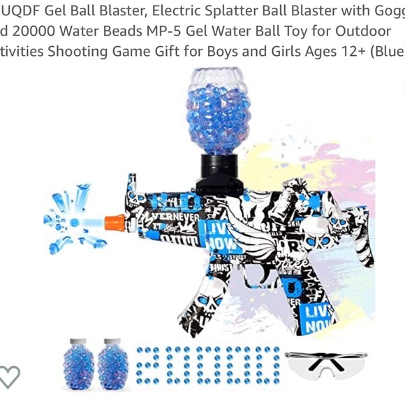 MP9 | Toys | Mp9 Gel Ball Blaster Electric Splatter Ball | Poshmark